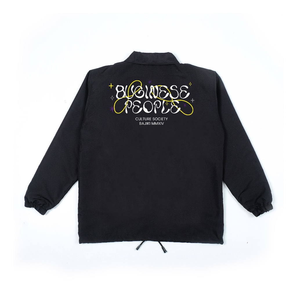 Jual Coach Jacket Bajiki Buginese People V2 Warna Hitam Bahan Despon ...