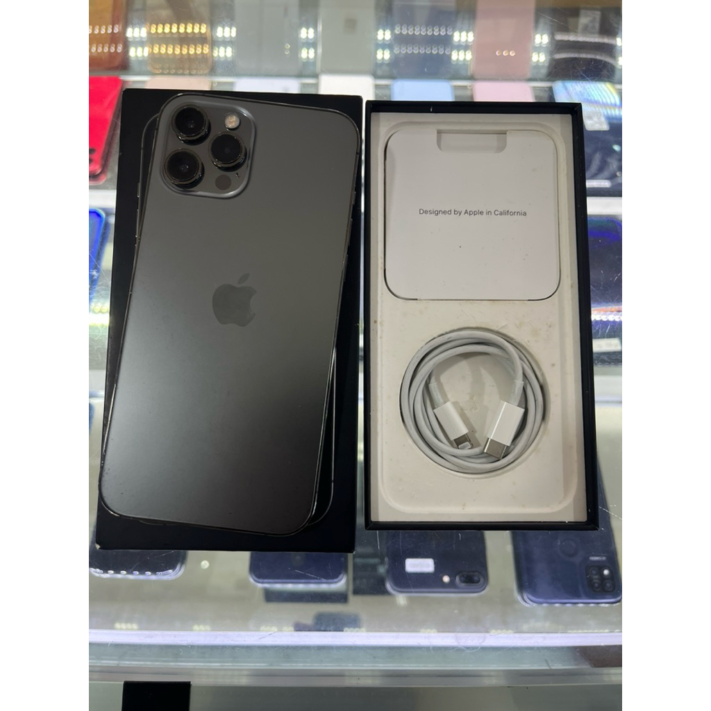 Jual iphone 12 promax 128gb iBox (grafhite) | Shopee Indonesia