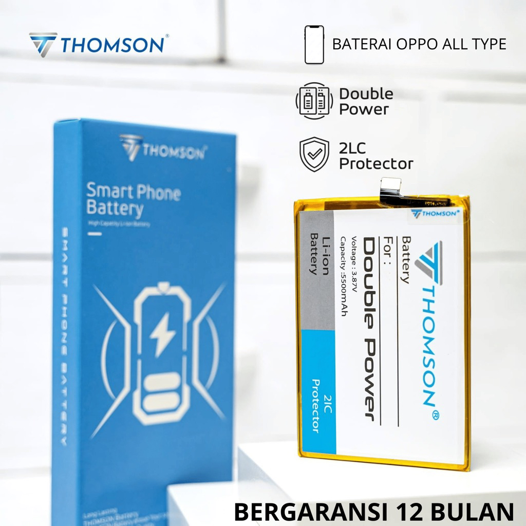 Jual THOMSON-Batre Batrai Battery Oppo All Type A3S A5S A5 A1K A7 A7X ...