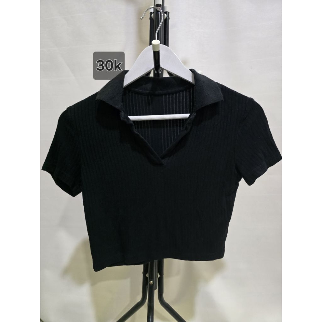 Jual Crop Top Wanita PL | Shopee Indonesia