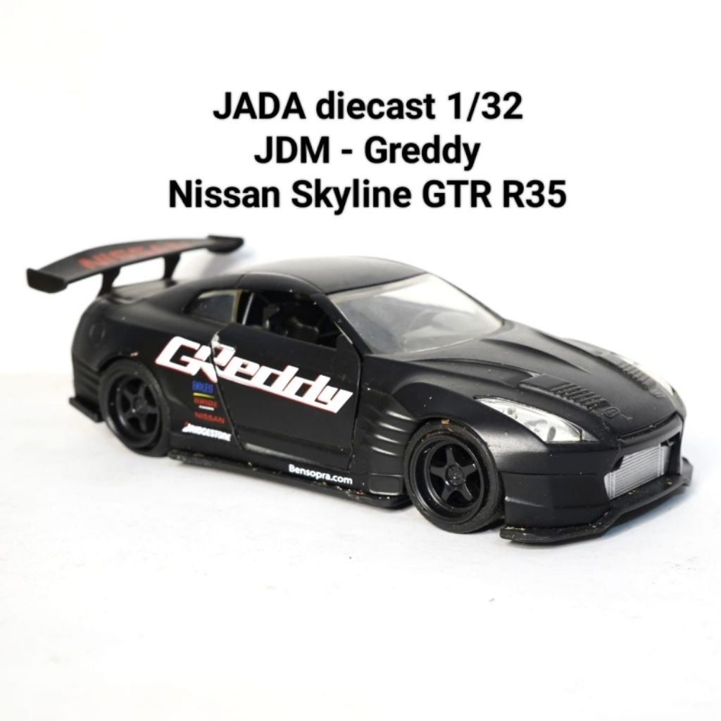 Jual Jada 1/32 Diecast JDM Greddy Nissan Skyline GTR R35 (Loosepack ...