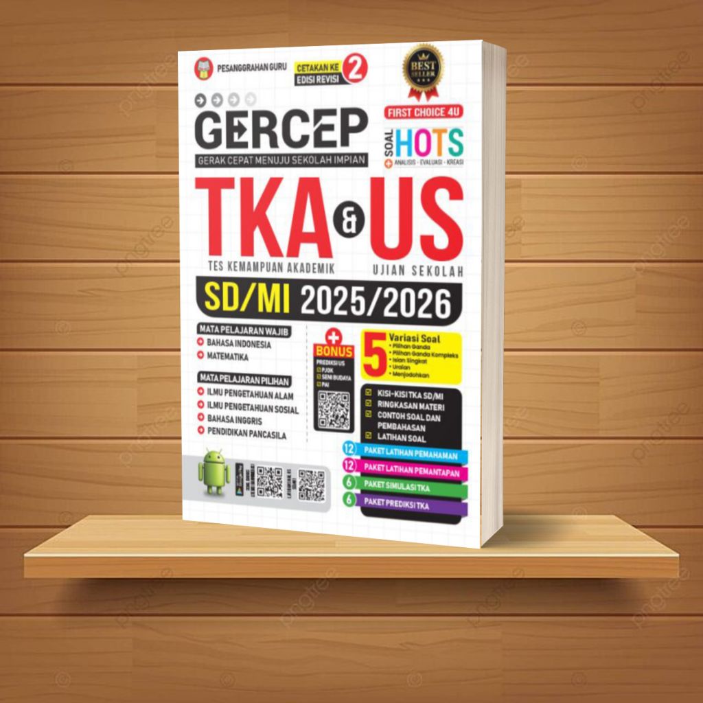 Jual Buku Gercep Menghadapi TKA dan US SD/MI Thn 2025/2026 | Shopee Indonesia