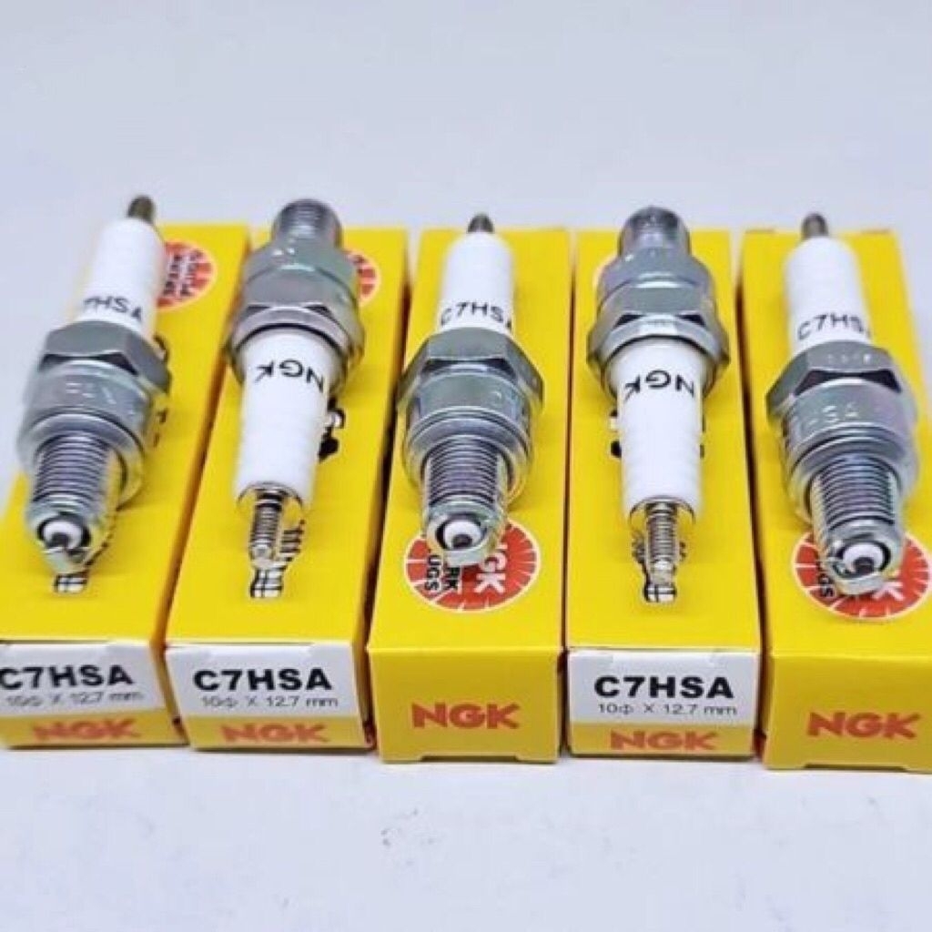 Jual PAKET 10 PCS BUSI NGK C7HSA / C7 - UNTUK MIO, GRAND, SUPRA X LAMA ...