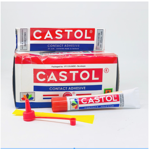 Jual Lem Castol Glue Contact Adhesive 14cc 21cc | Shopee Indonesia