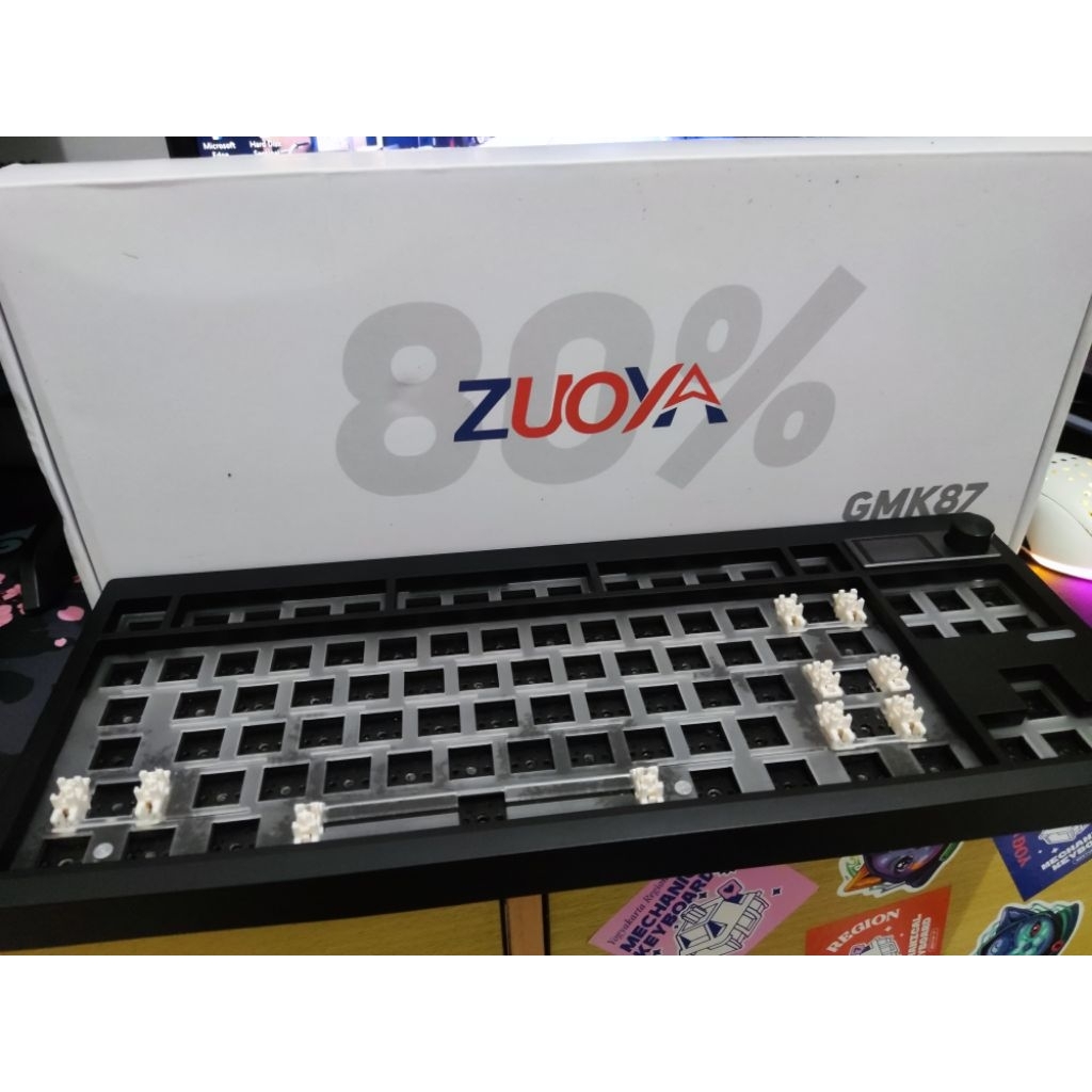 Jual ZUOYA GMK87 - TKL Barebone Hotswappable - 3 Mode Wireless - 85% ...
