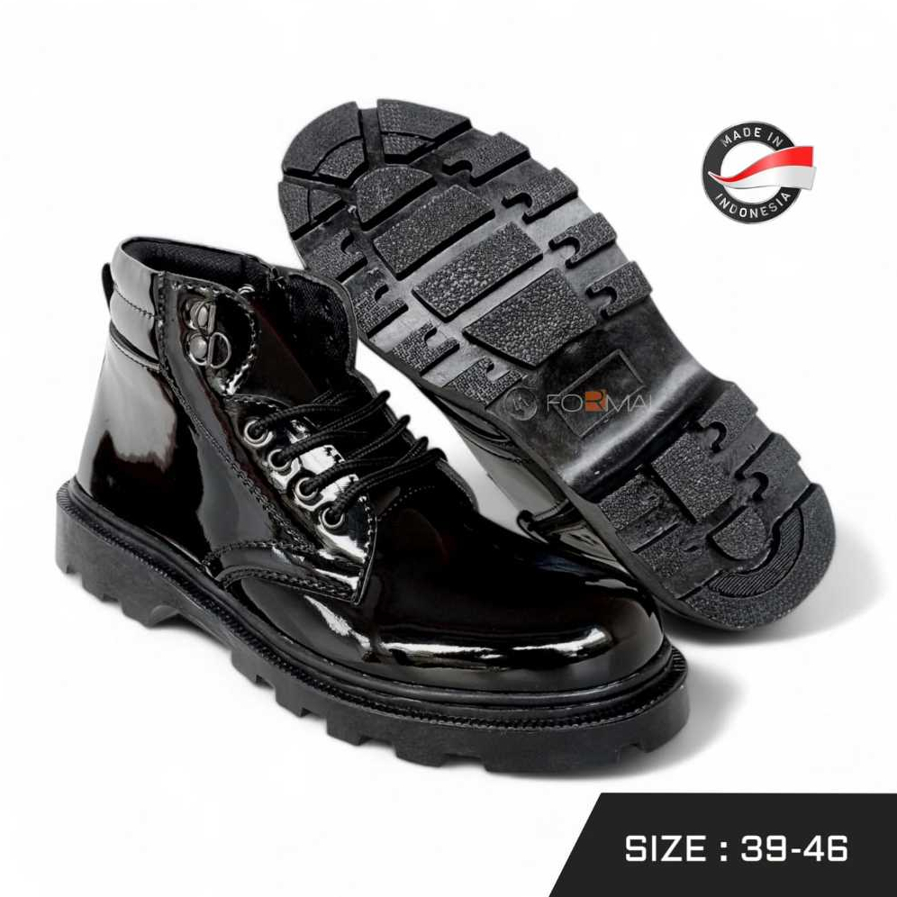 Jual Sepatu Pdh Pria Formal Kasual Elegant Radial Tali Resleting Dishar ...