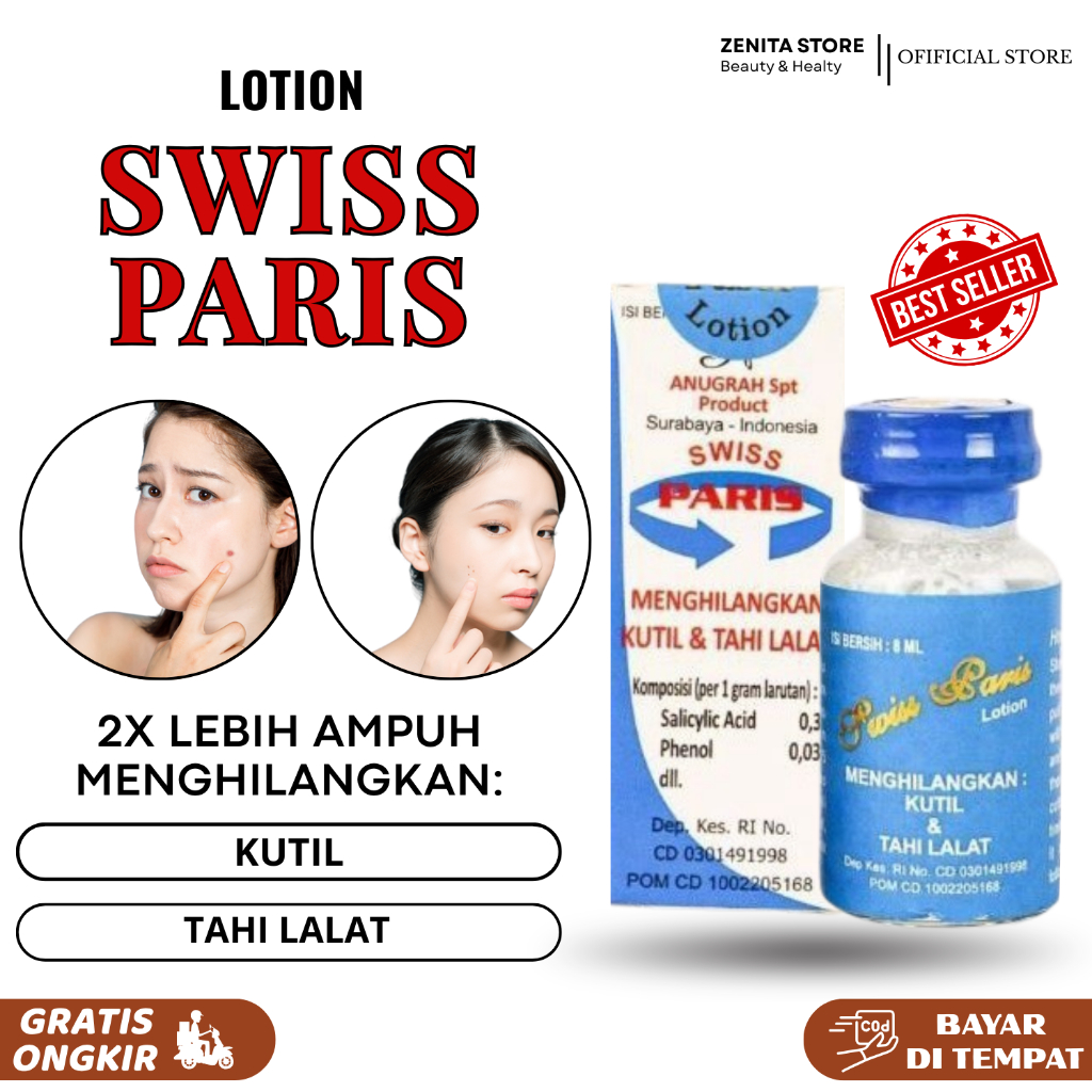 Jual Swiss Paris Lotion Penghilang Tahi Lalat Dan Kutil Original ...