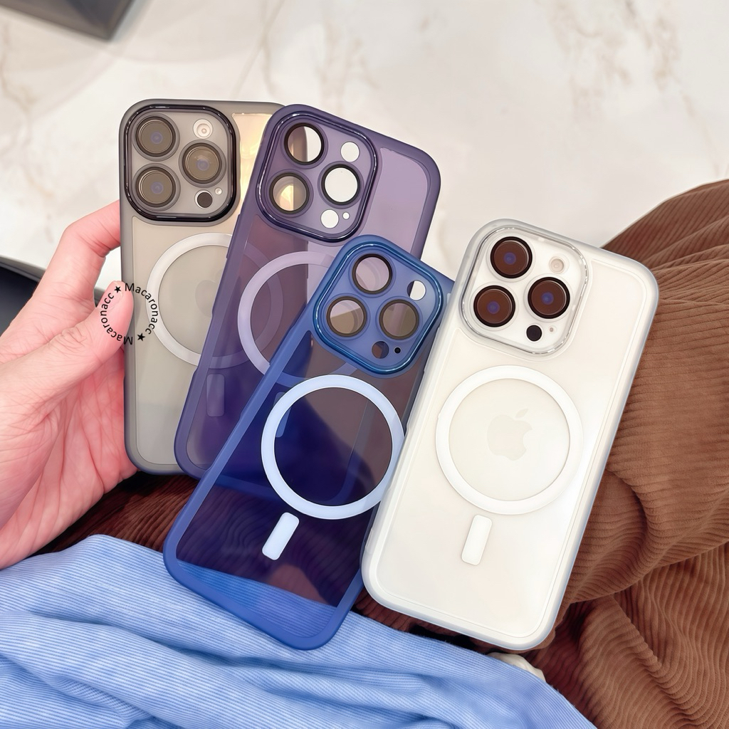 Jual New! MELIC Case Magsafe - silicone clear Melic Color Full Cover ...