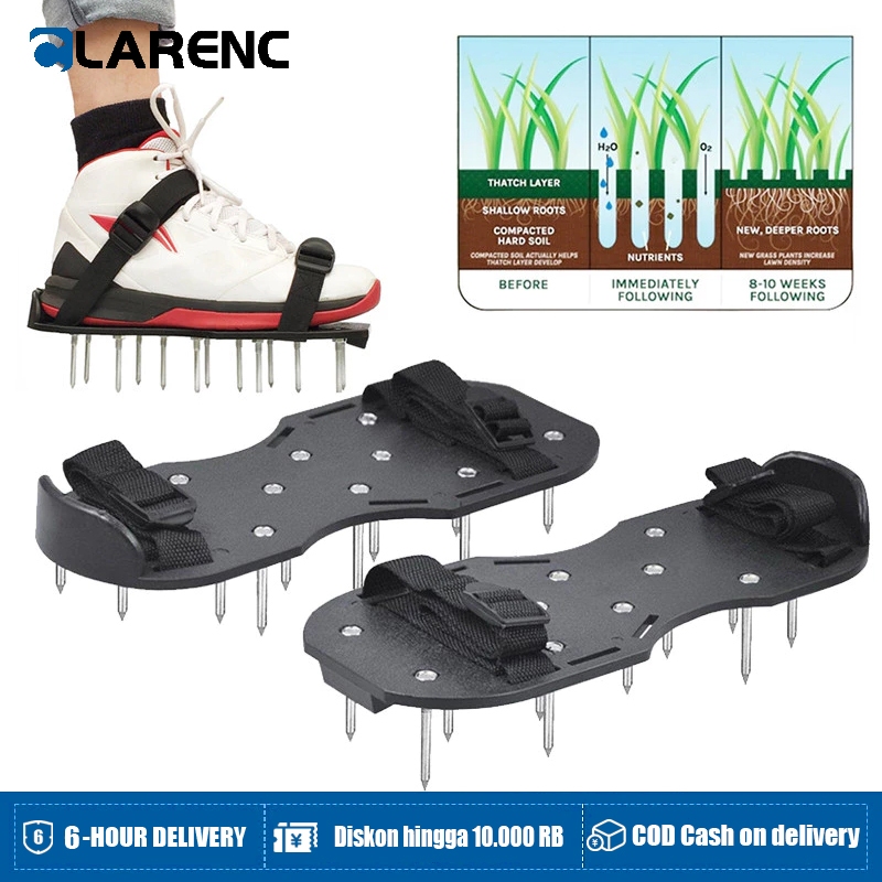 Jual Sepatu Paku / Sandal Epoxy / Garden Lawn Full Steel Spike Shoes ...