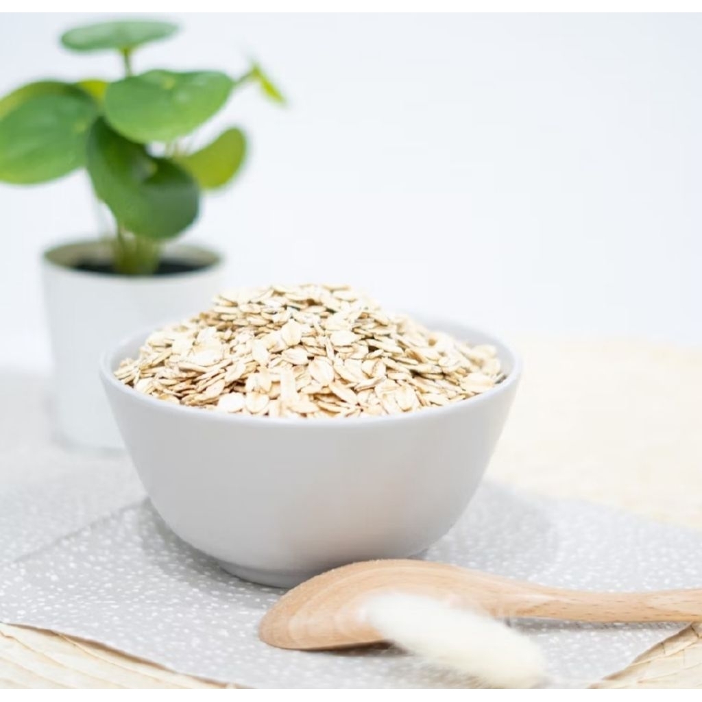 Jual Rolled Oat Raw Repack/Gandum Kasar/Oatmeal | Shopee Indonesia