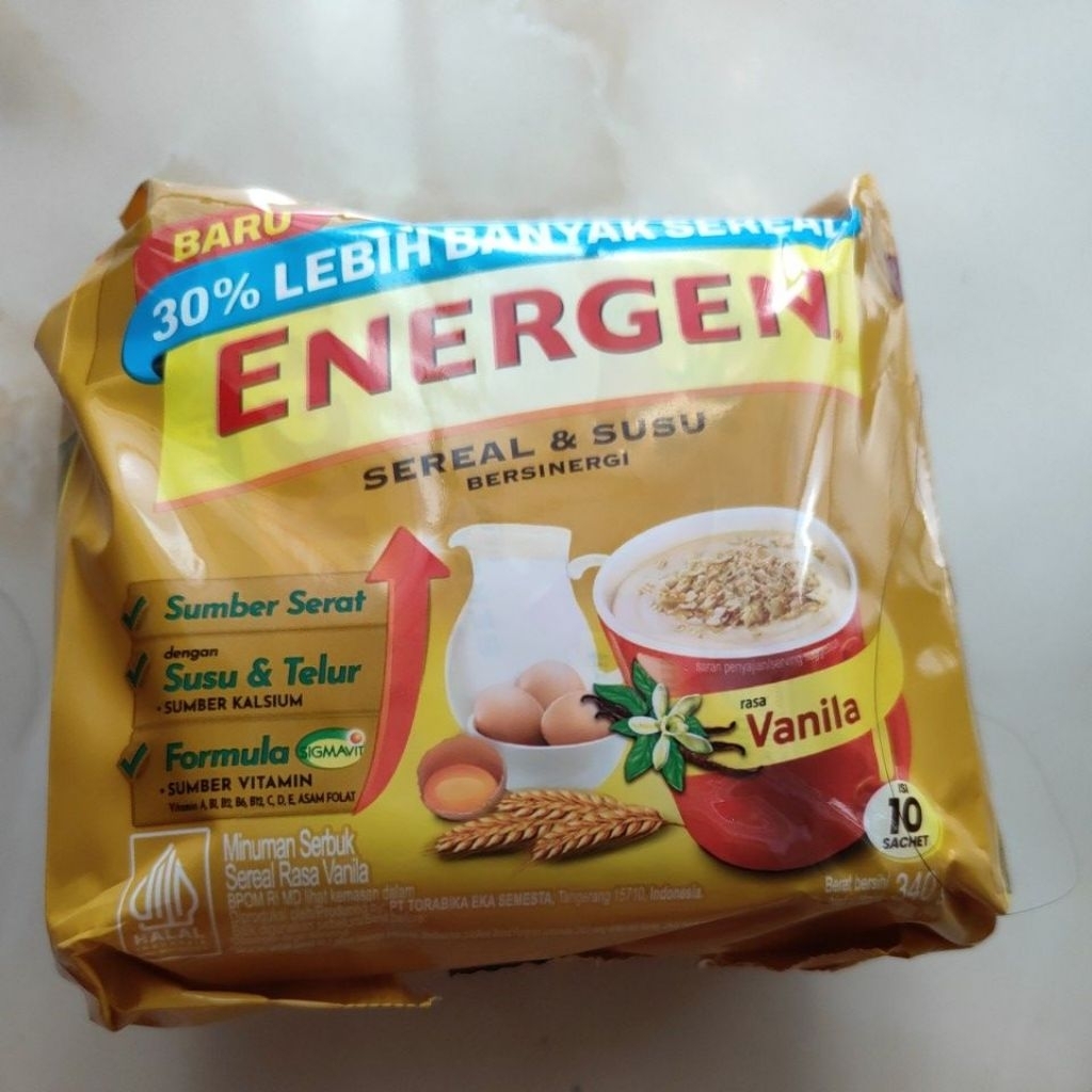 Jual Energen perpack atw rencengan isi 10 energen minum makanan bergizi ...
