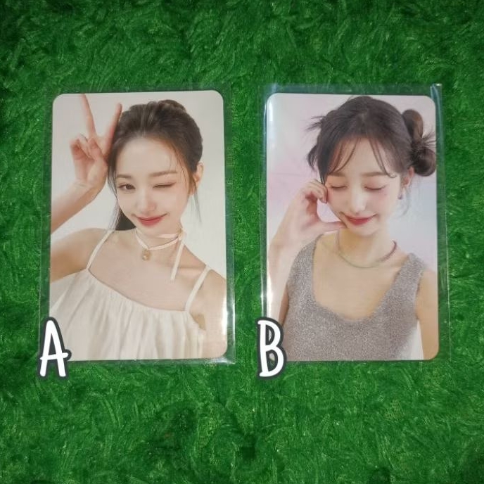 Jual IVE JANG WONYOUNG OFFICIAL AMUSE ROUND 4 PHOTOCARD PC | Shopee Indonesia