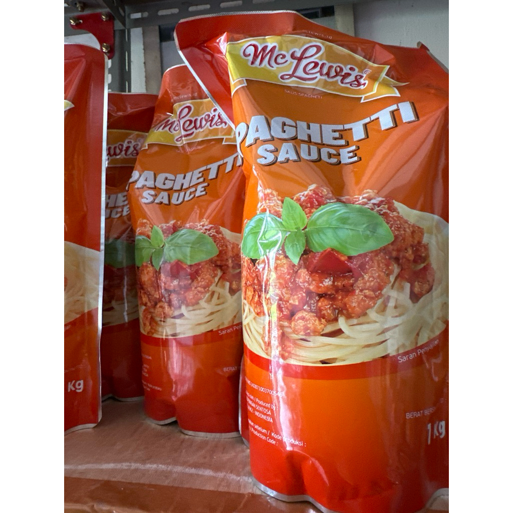 Jual Mclewis saos spaghetti 1kg | Shopee Indonesia