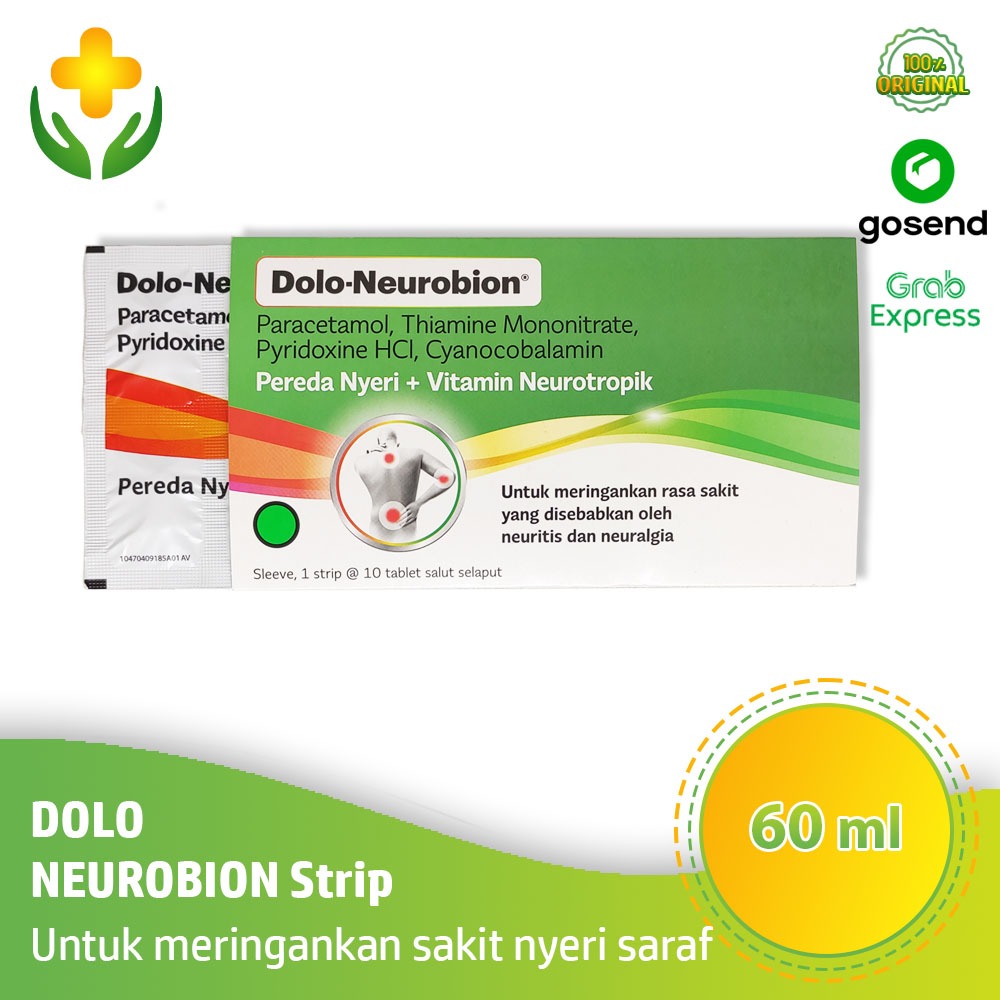 Jual Dolo-Neurobion 1 Strip 10 Tablet - Obat Nyeri Saraf Meriang ...