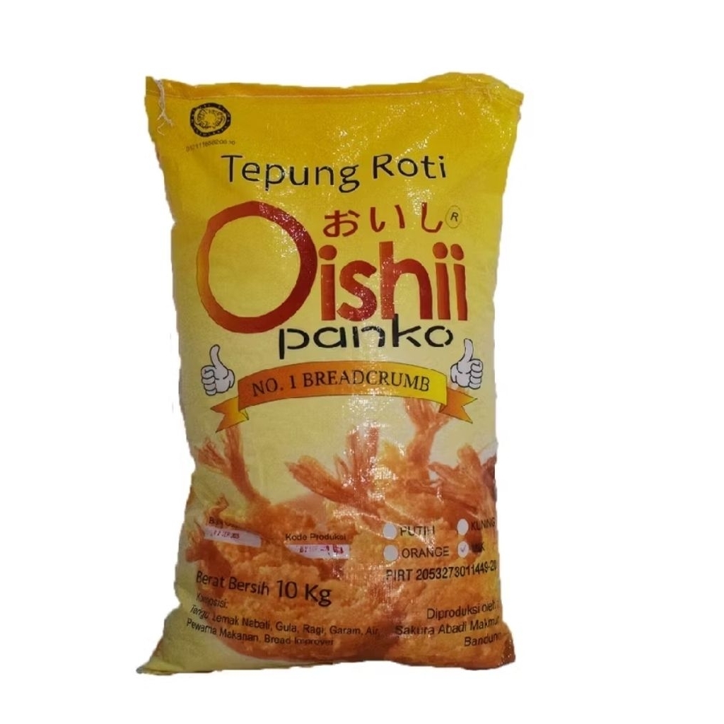 Jual Oishii Panko Tepung Roti Mix Repack(500 g & 1kg) | Shopee Indonesia