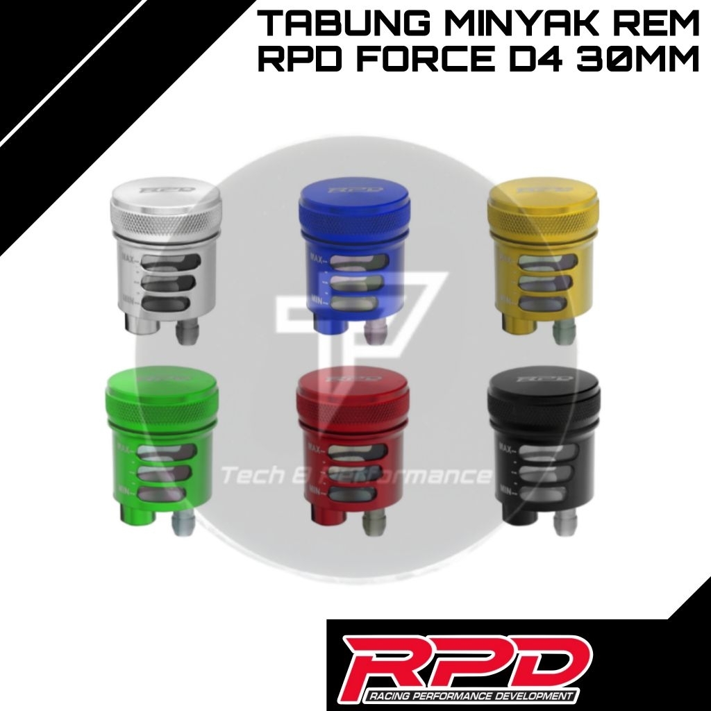 Jual Tabung Minyak Rem RPD Force D4 30MM | Shopee Indonesia