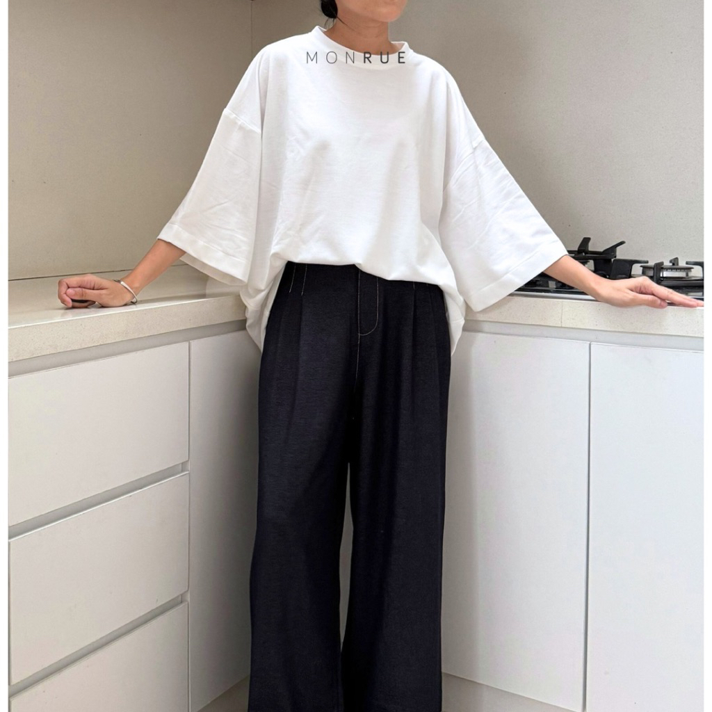 Jual MONRUE Boyfriend T-shirt | Shopee Indonesia