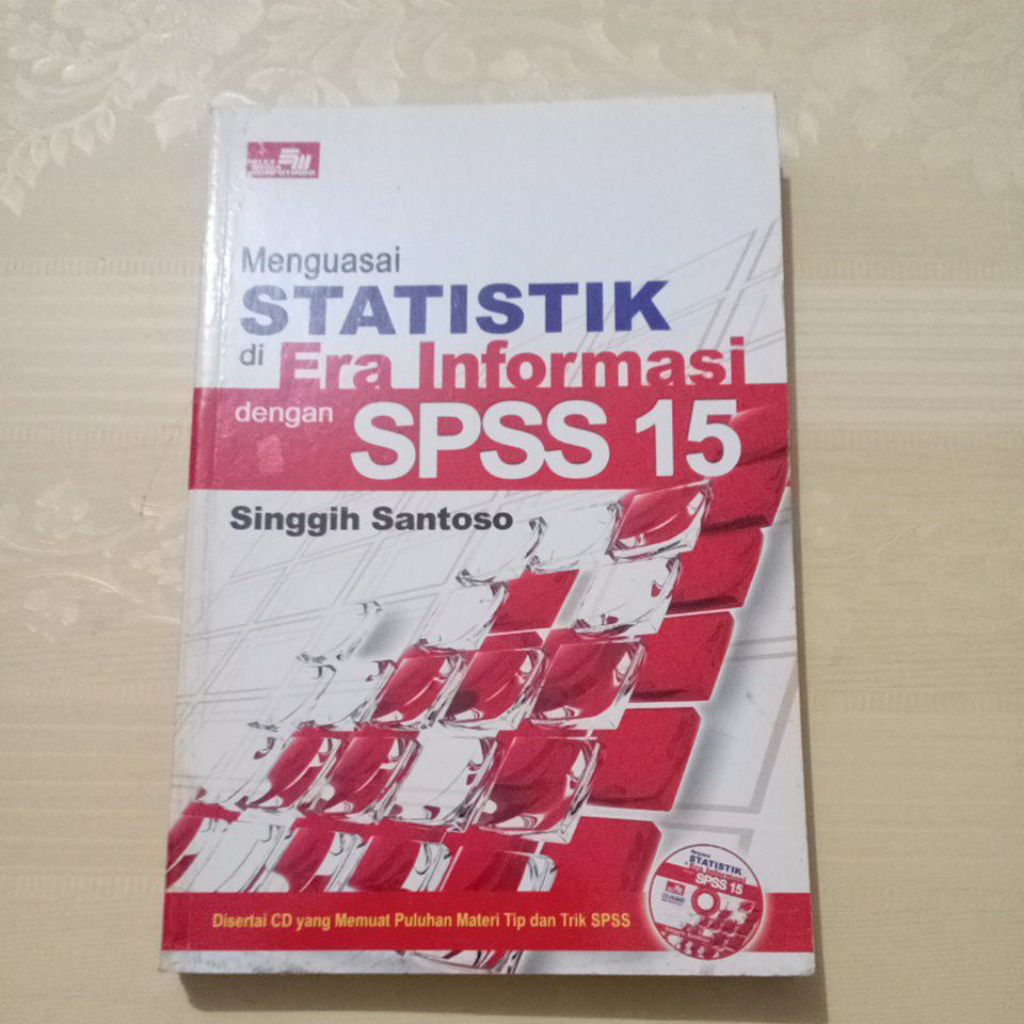 Jual Buku ORI Menguasai Statistik Di era Informasi Dengan Spss 15 Oleh Singgih Santoso | Shopee ...