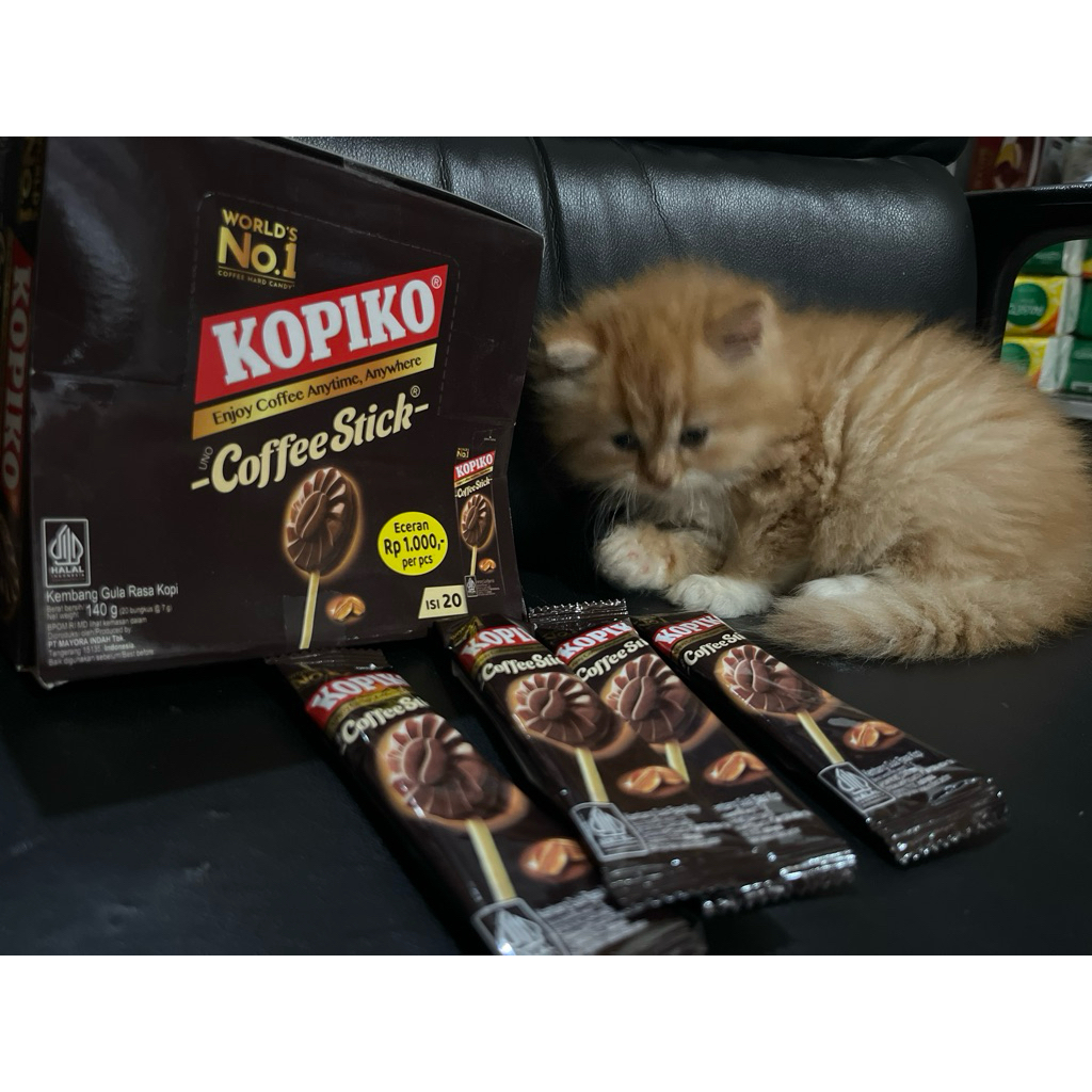 Jual Permen Kopiko Coffe Stick Perpak Isi 20 Pcs | Shopee Indonesia