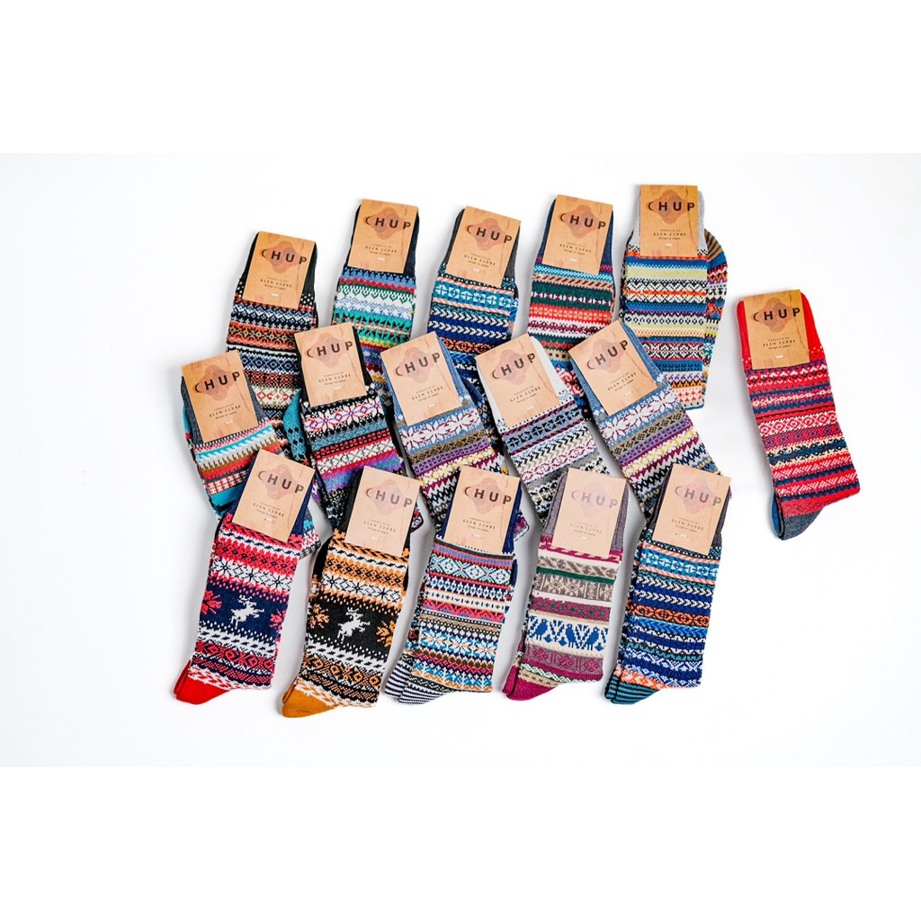 Jual Chup Sock Wool Motif Design Made In Japan | Shopee Indonesia