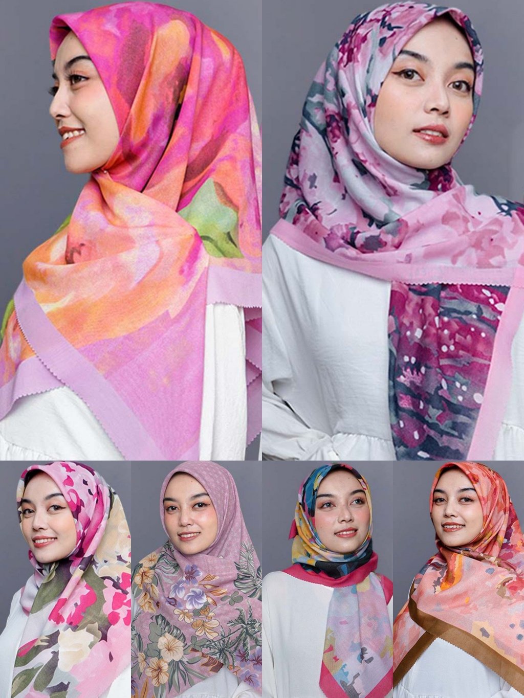 Jual Hijab Segi Empat Voal Motif Premium – Kerudung Jilbab Adem Ringan ...