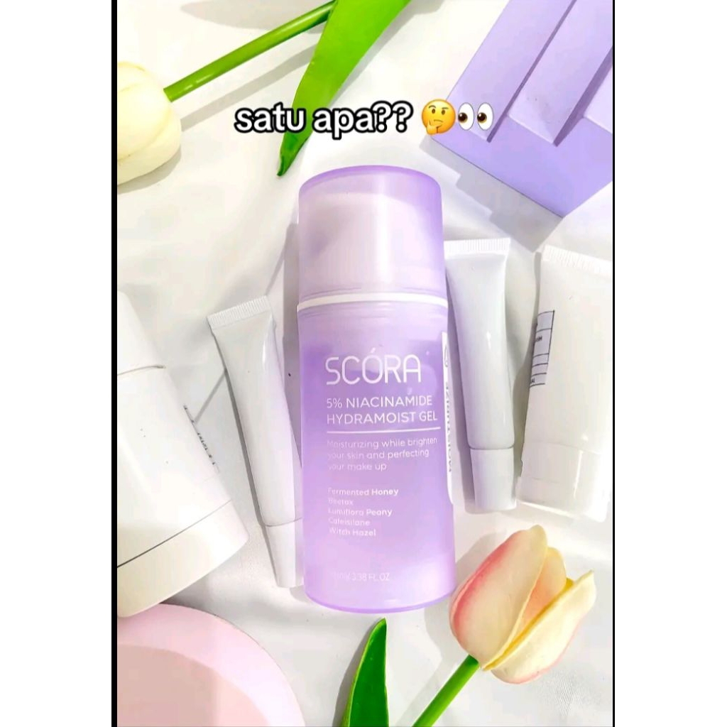 Jual [READY] SCORA 5% Niacinamide Hydramoist Gel 40ml 100ml | 2,5% D-Panthenol Barrier Shield ...