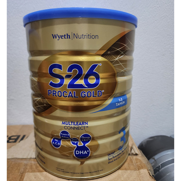 Jual SUSU FORMULA PROCAL GOLD S26 TAHAP 3 KALENG 1600GR VANILA | Shopee ...