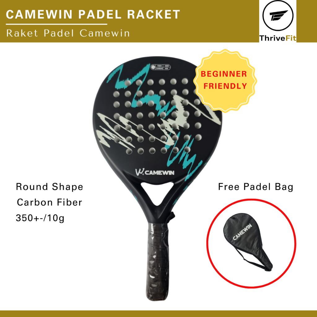 Jual CAMEWIN Padel Racket / Raket Padel | Shopee Indonesia