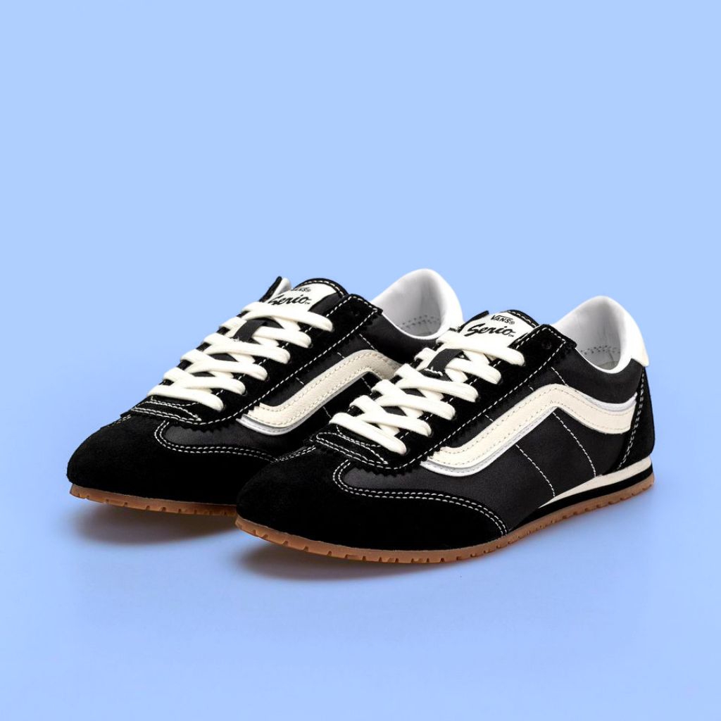 Jual VANS SERIO SUPER LOW PRO BLACK / WHITE ORIGINAL100% | Shopee Indonesia