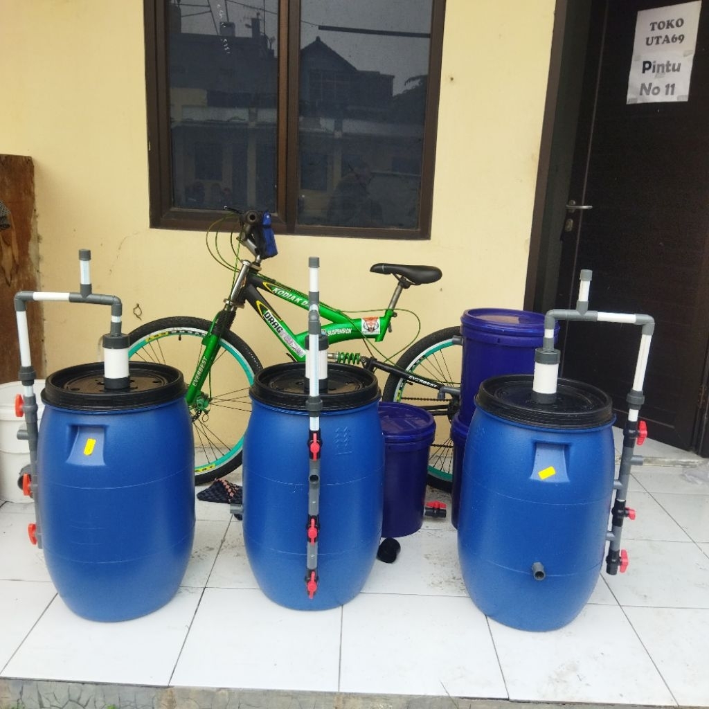 Jual filter tong air sumur mengandung zat besi, bau, air kuning ...