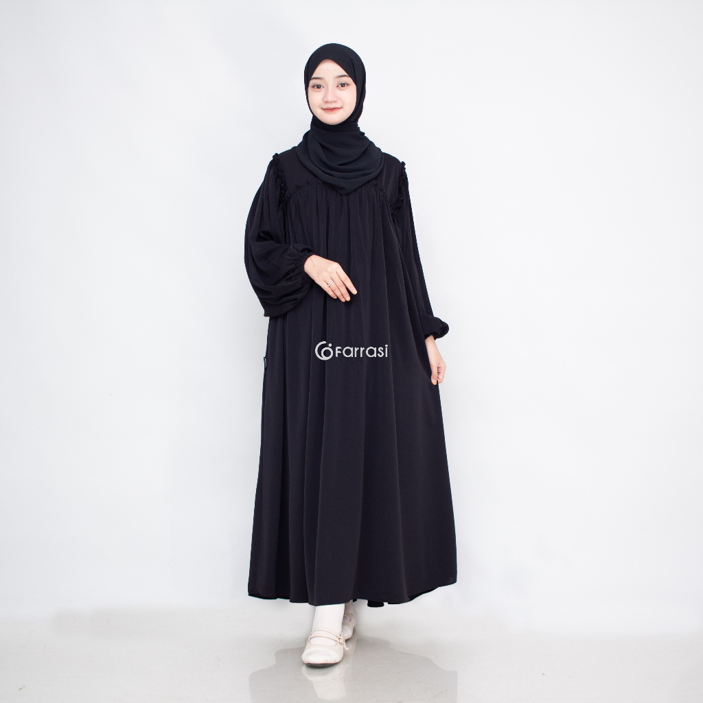 Jual Farrasi Rea Abaya | Abaya Muslimah | Abaya Eropa | Shopee Indonesia