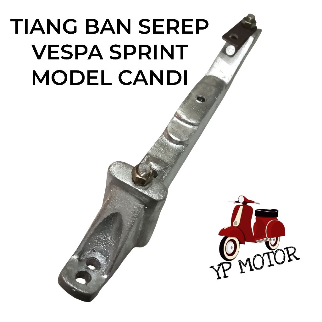 Jual Dudukan Cagak Tiang Ban Serep Vespa Sprint Model Candi Sparepart ...