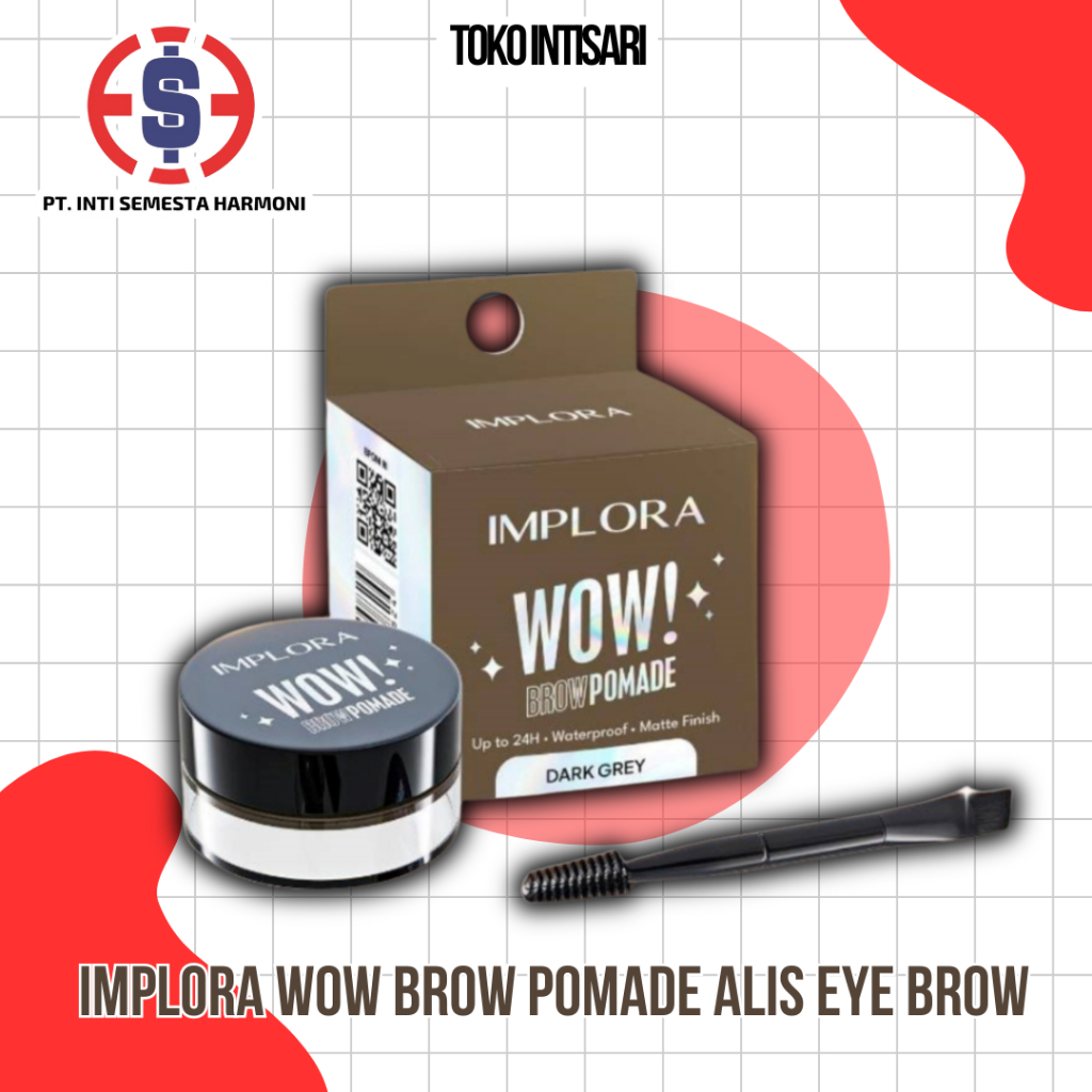 Jual Implora Wow Brow Pomade Alis Eye Brow | Shopee Indonesia