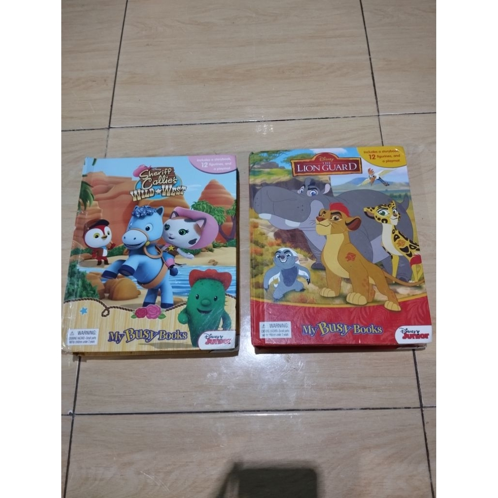 Jual preloved Take All Busy Book Disney Junior The Lion Guard dan ...