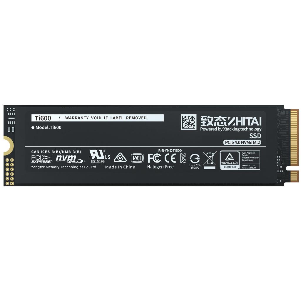 Jual ZHITAI TI600 1TB 3D NAND QLC SSD PCIE 4.0 GEN4 M.2 NVME ...
