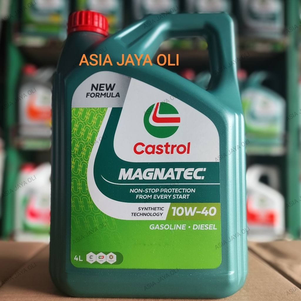 Jual Oli Mesin Mobil Castrol Magnatec 10W-40 4 Liter | Shopee Indonesia