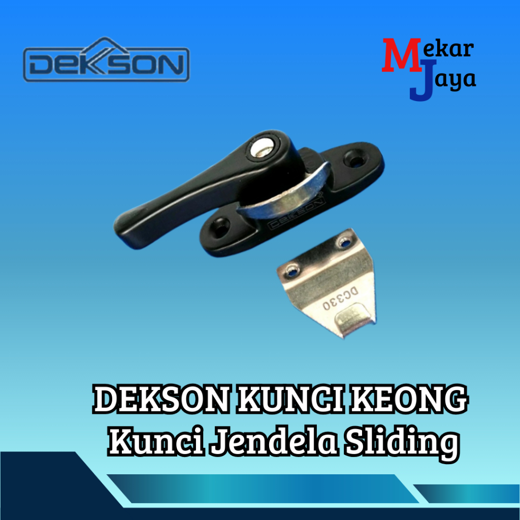 Jual DEKSON KUNCI KEONG/ GRENDEL KUPING/ KUNCI JENDELA SLIDING DEKSON ...
