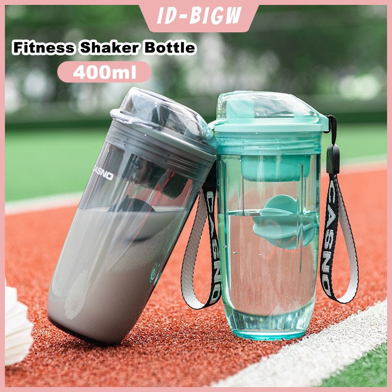 Jual Fitness Shaker Bottle 400ml | Tumbler Botol Minum Olahraga ...