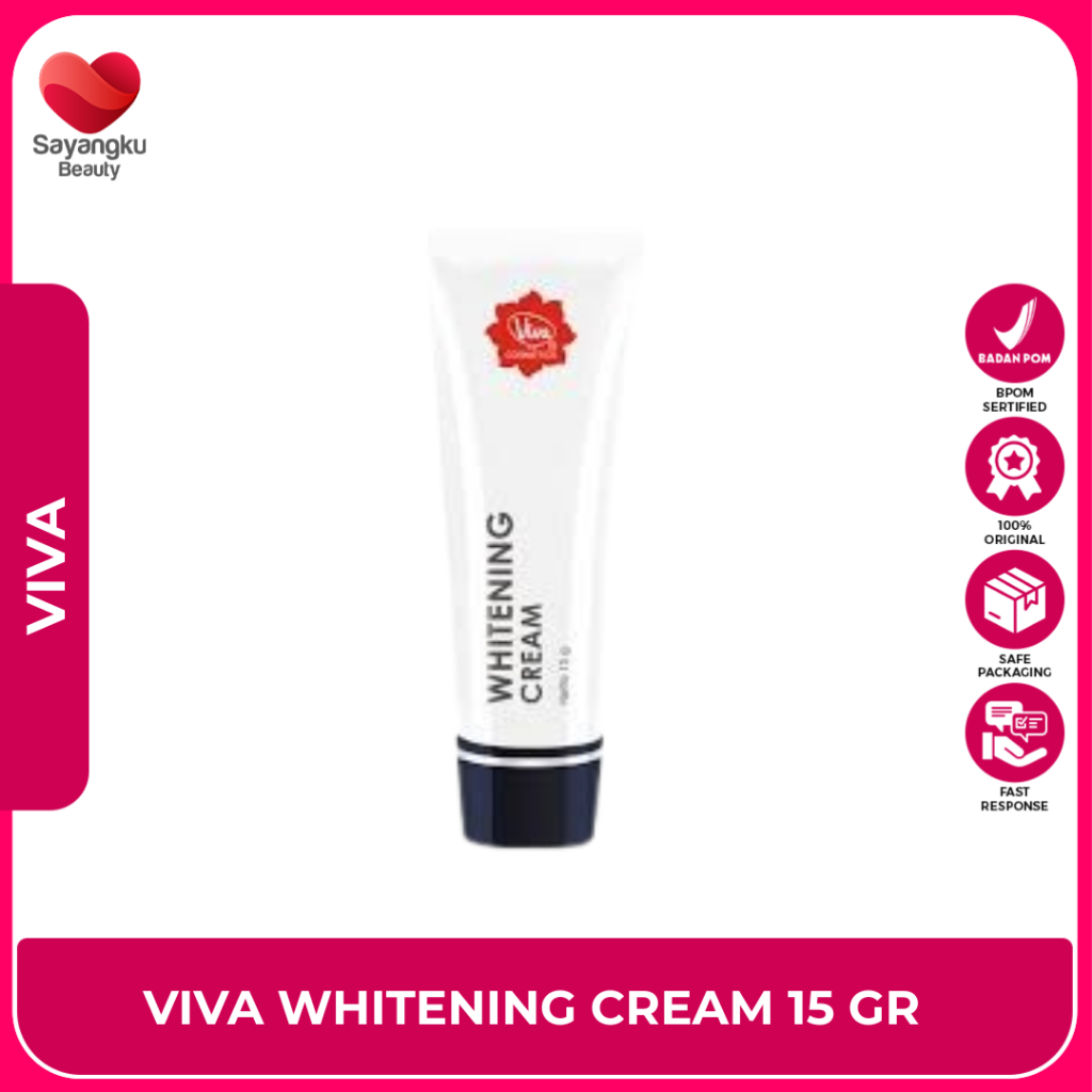 Jual VIVA WHITENING CREAM 15 GR | Shopee Indonesia