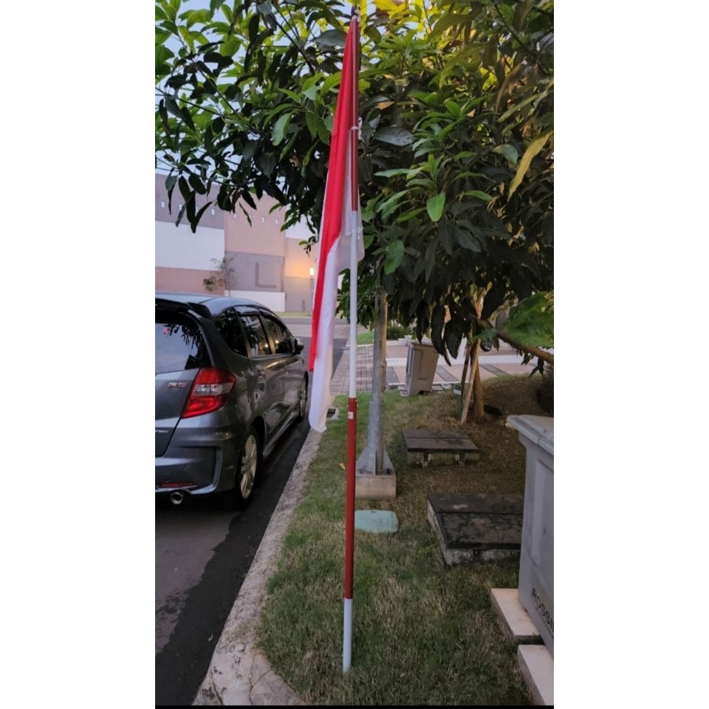 Jual Tiang Merah Putih + Bendera | Shopee Indonesia