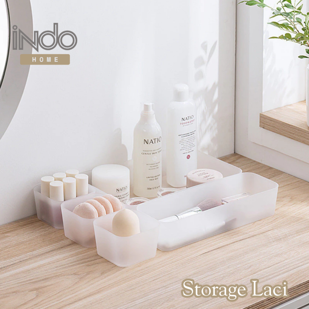 Jual Indo Storage Laci Plastik Putih Tebal Serbaguna | Kotak ...