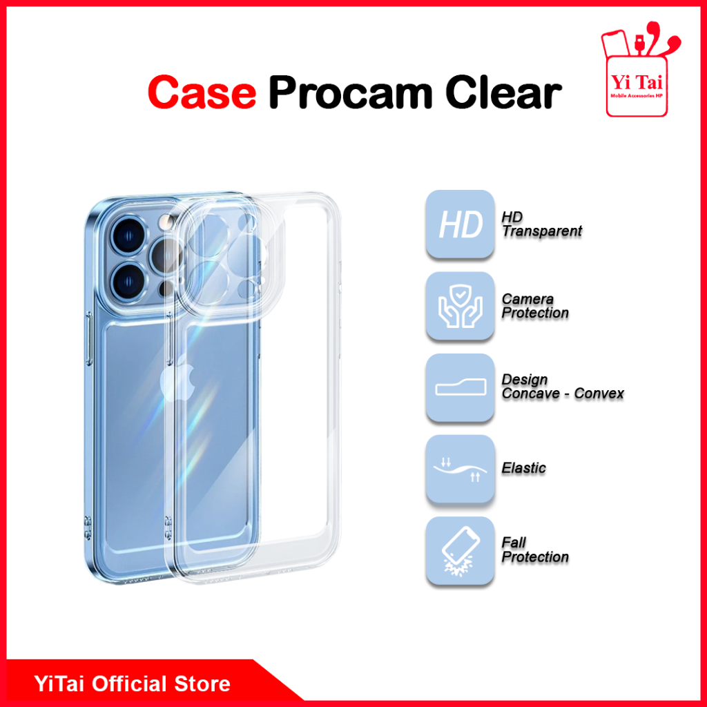 Jual YI TAI - YC38 Case Procam Clear Tecno Pova 3 6 Pop 7 Pro 4G | Shopee Indonesia