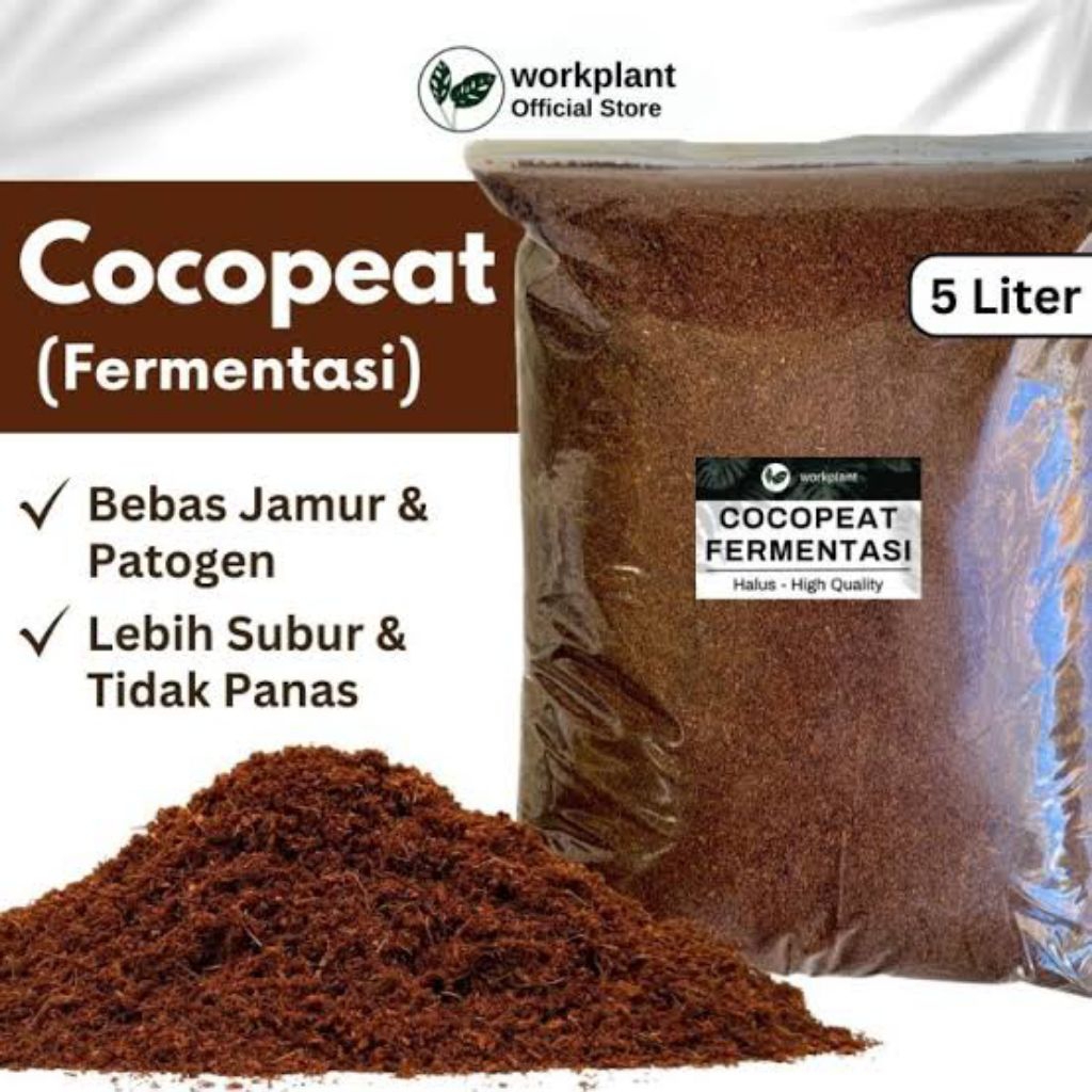 Jual Media Tanam Cocopeat Cocopit Serabut Kelapa Halus Murni 1 kg ...