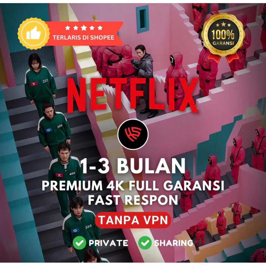 Jual NETFLX 1BULAN MURAH ANTI HOLD ULTRA HD 4K TANPA VPN[FULL GARANSIII] | Shopee Indonesia