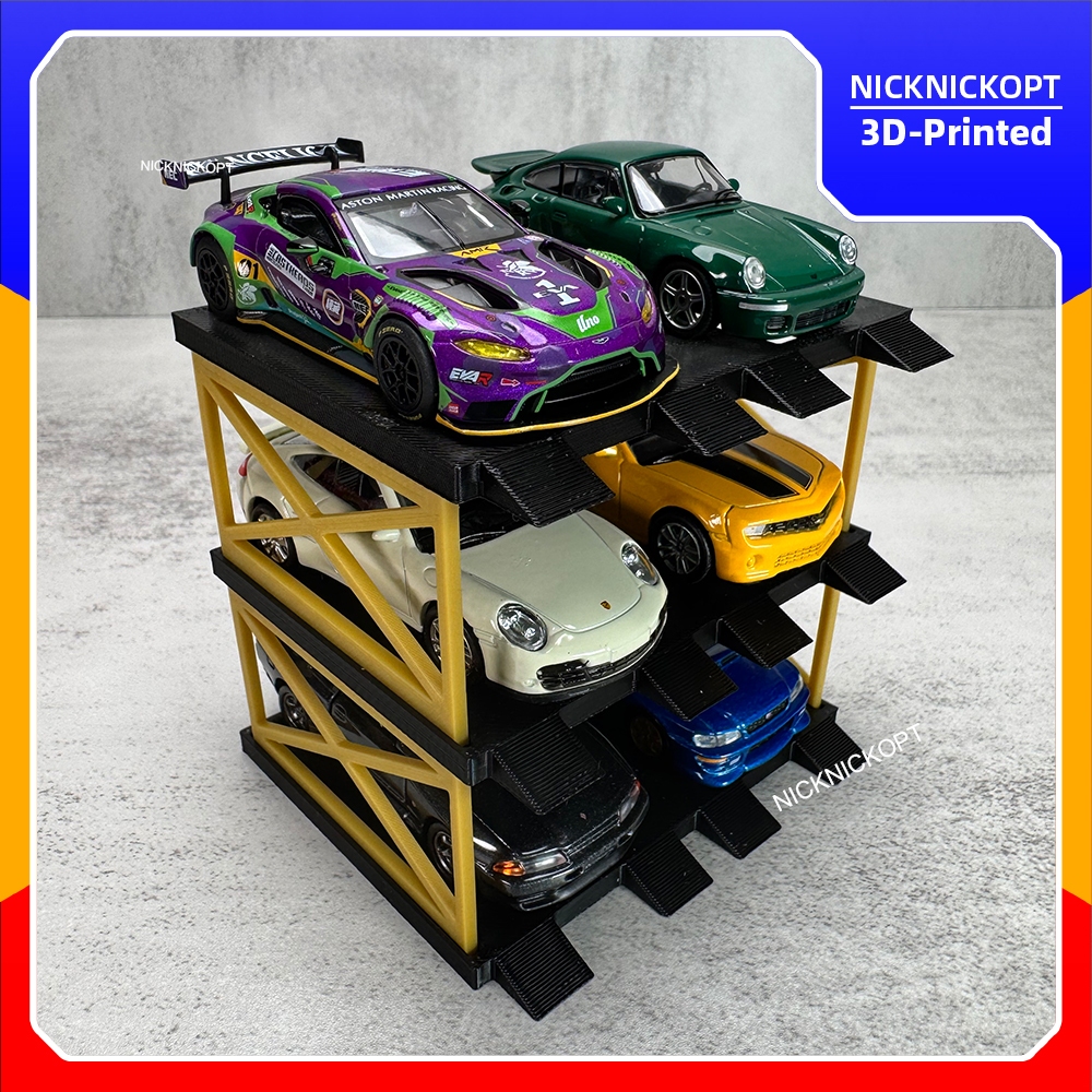 Jual Rak Display Dongkrak Mobil Modular Skala 1:64 Cocok(Tanpa mobil ...