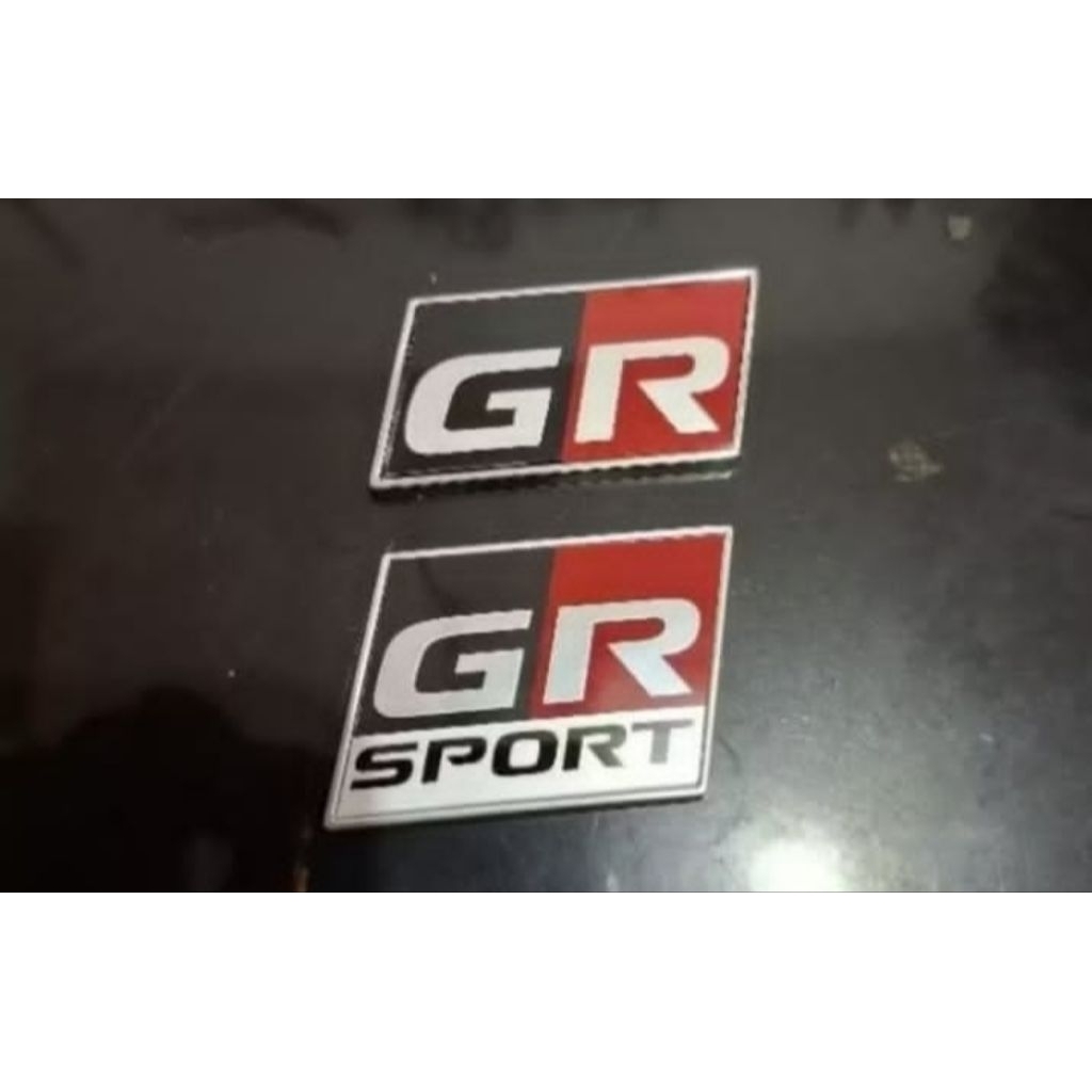 Jual Emblem GR GR Sport Toyota Agya Calya Raize Avanza Rush Vios Yaris ...