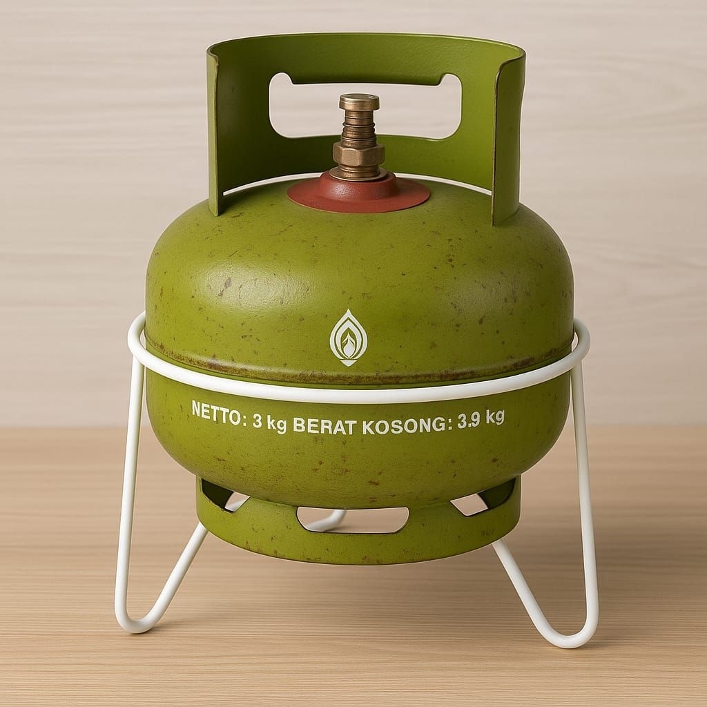 Jual tempat tabung gas melon/tatakan tabung gas 3kg | Shopee Indonesia