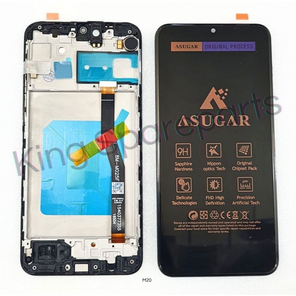 Jual LCD TOUCHSCREEN SAMSUNG GALAXY M20 M205 M205G ORIGINAL PLUS FRAME ...