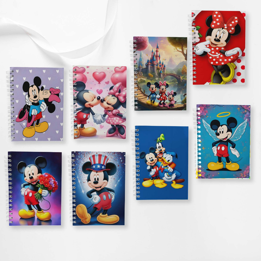 Jual Note Book Spiral Large (10 cm X 14 cm) Edisi Mickey Mouse ...
