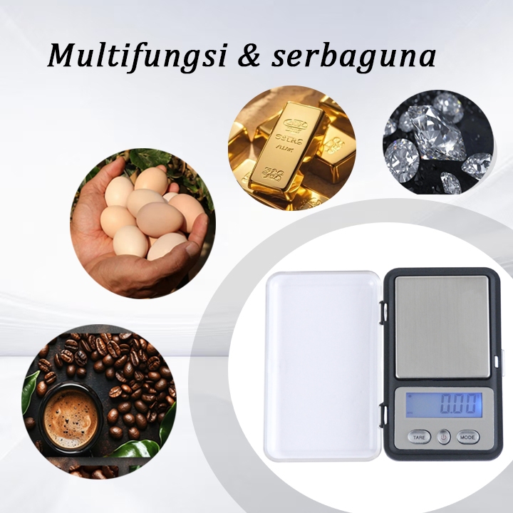 Jual Timbangan Mini Digital Scale/Digital Pocket Scale/Timbangan Emas ...